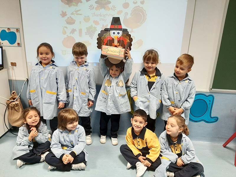 Día de Acción de Gracias en Infantil "Thanksgiving" - Colegio SJE