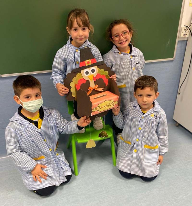 Día de Acción de Gracias en Infantil "Thanksgiving" - Colegio SJE