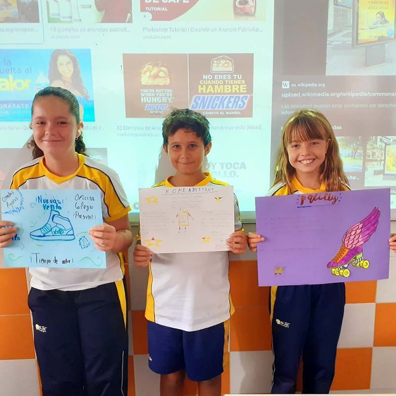 PROYECTO ANUNCIO PUBLICITARIO EN 5º DE PRIMARIA - Colegio SJE