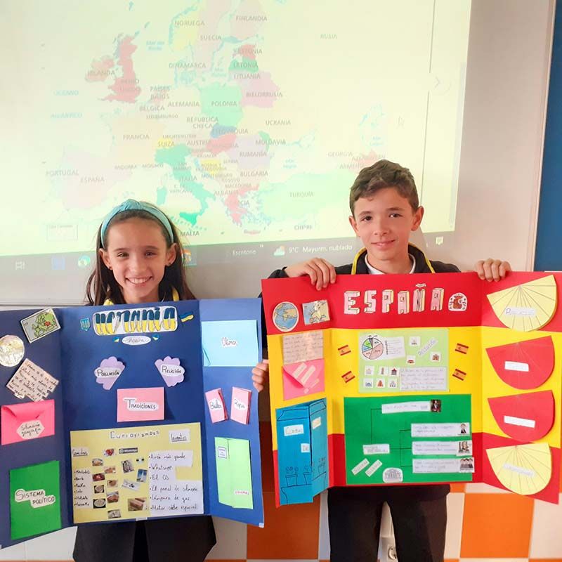 PROYECTO LAPBOOK PAÍSES DE EUROPA EN 6º PRIMARIA - Colegio SJE